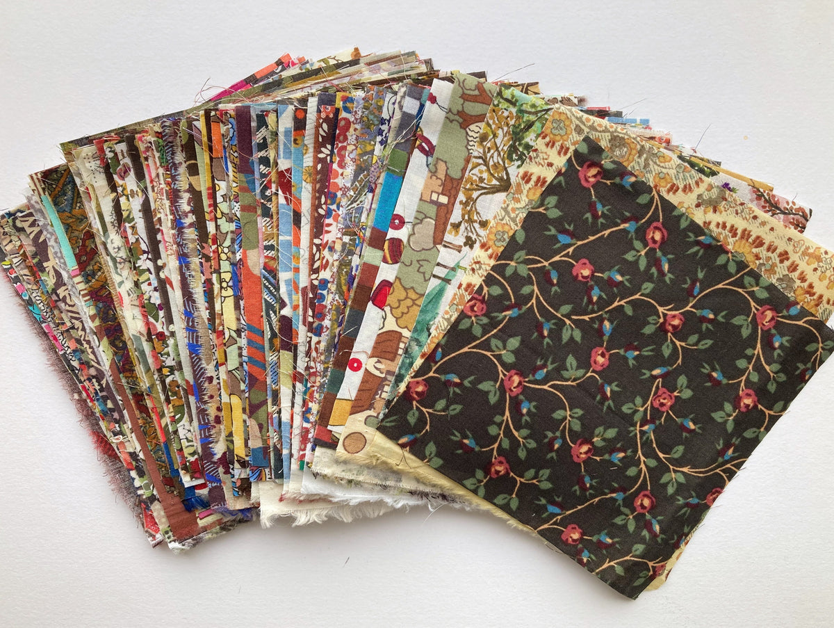 Trente et Un Special Fabrics《ブラウン系》 約10cm角100枚セット – mercerie trenteetun